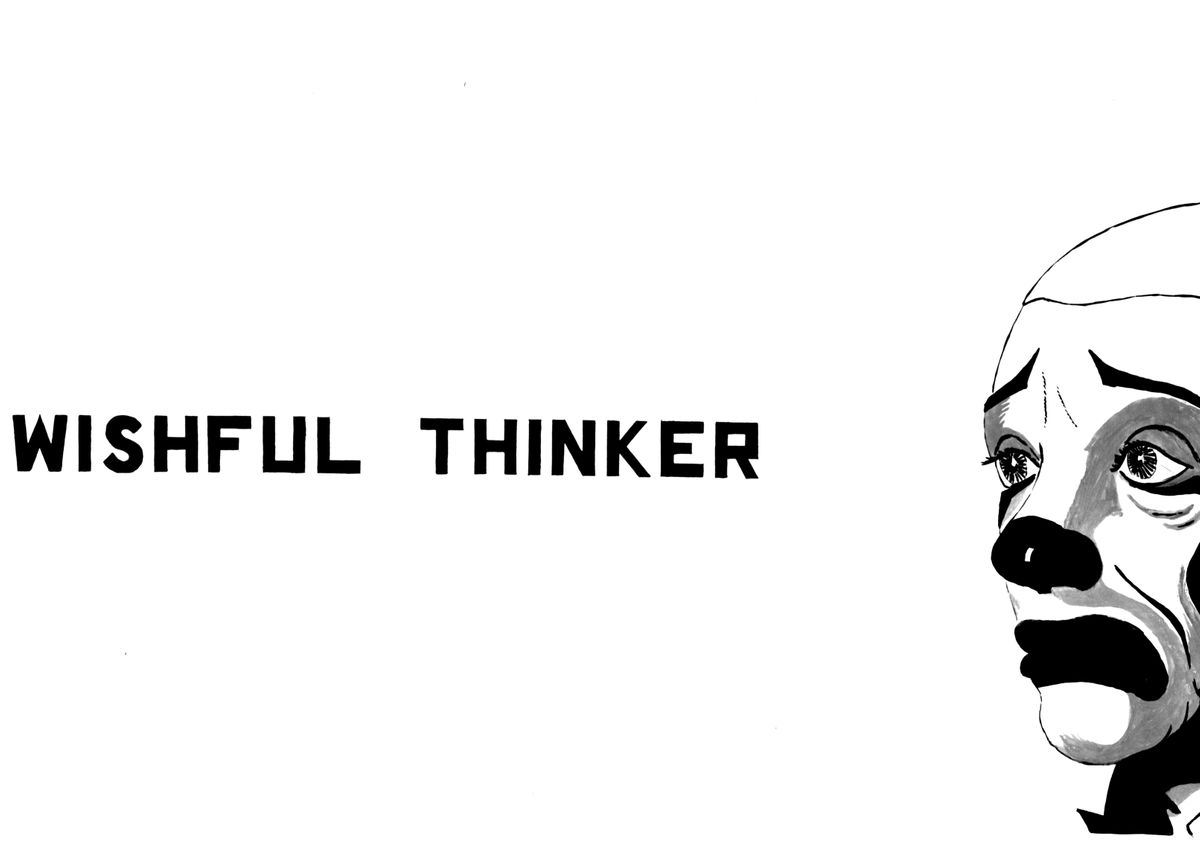 'Wishful Thinker' Poster, picture, metal print, paint by Stephen ...