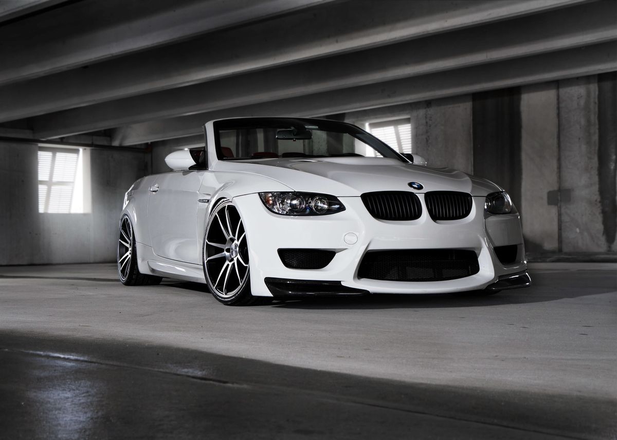 'BMW E93' Poster by Monster Car | Displate
