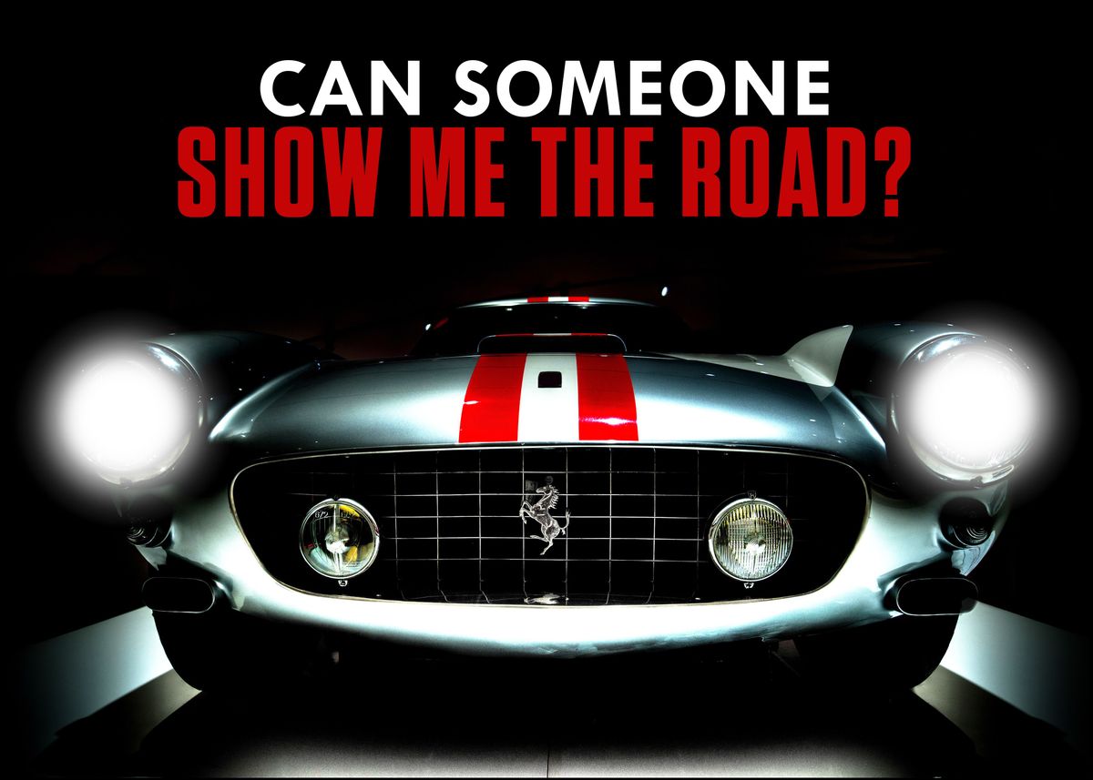 'Can someone show me ' Poster, picture, metal print, paint by Anderson ...