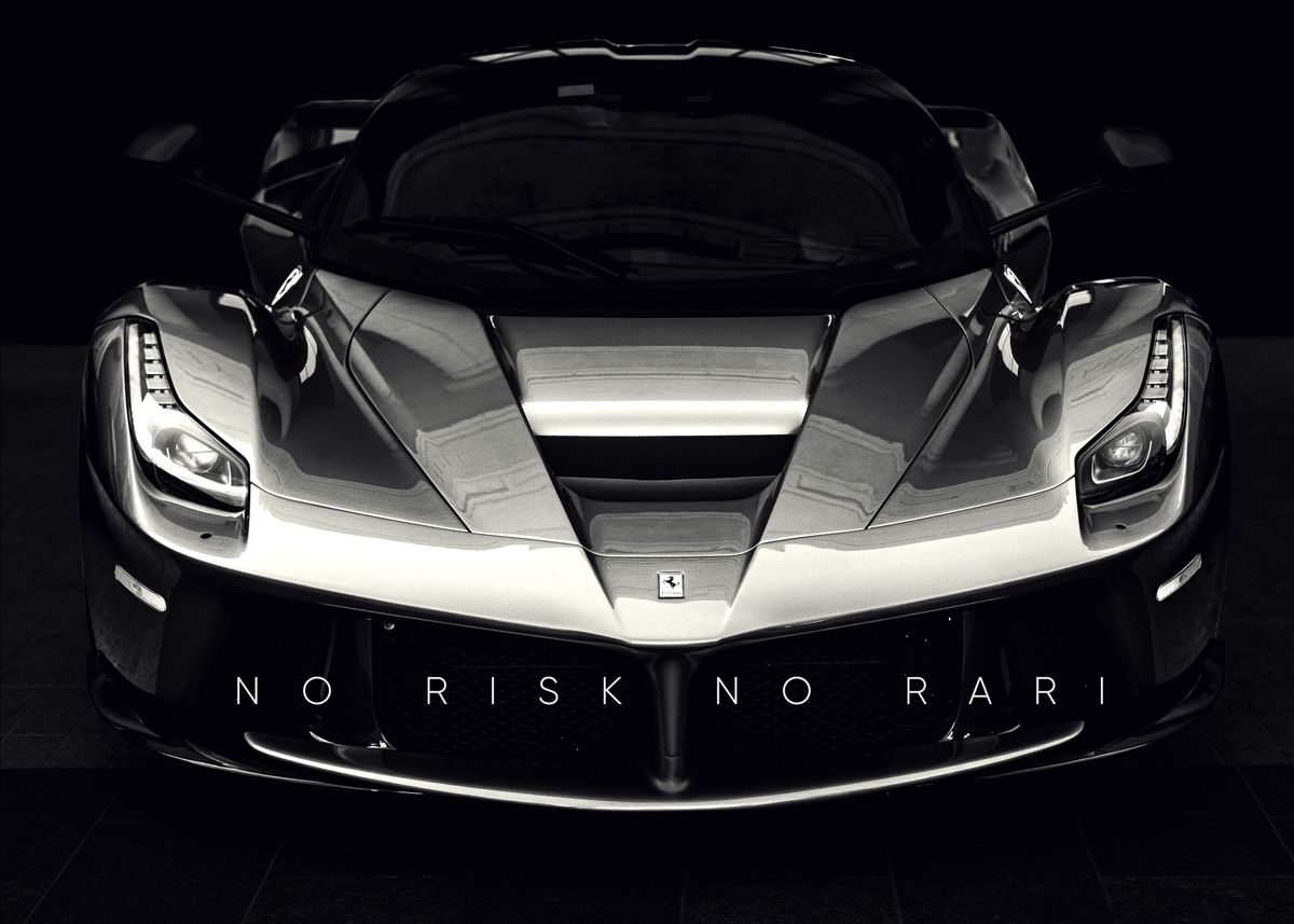 'No Risk No Rari' Poster, picture, metal print, paint by nogar007 ...