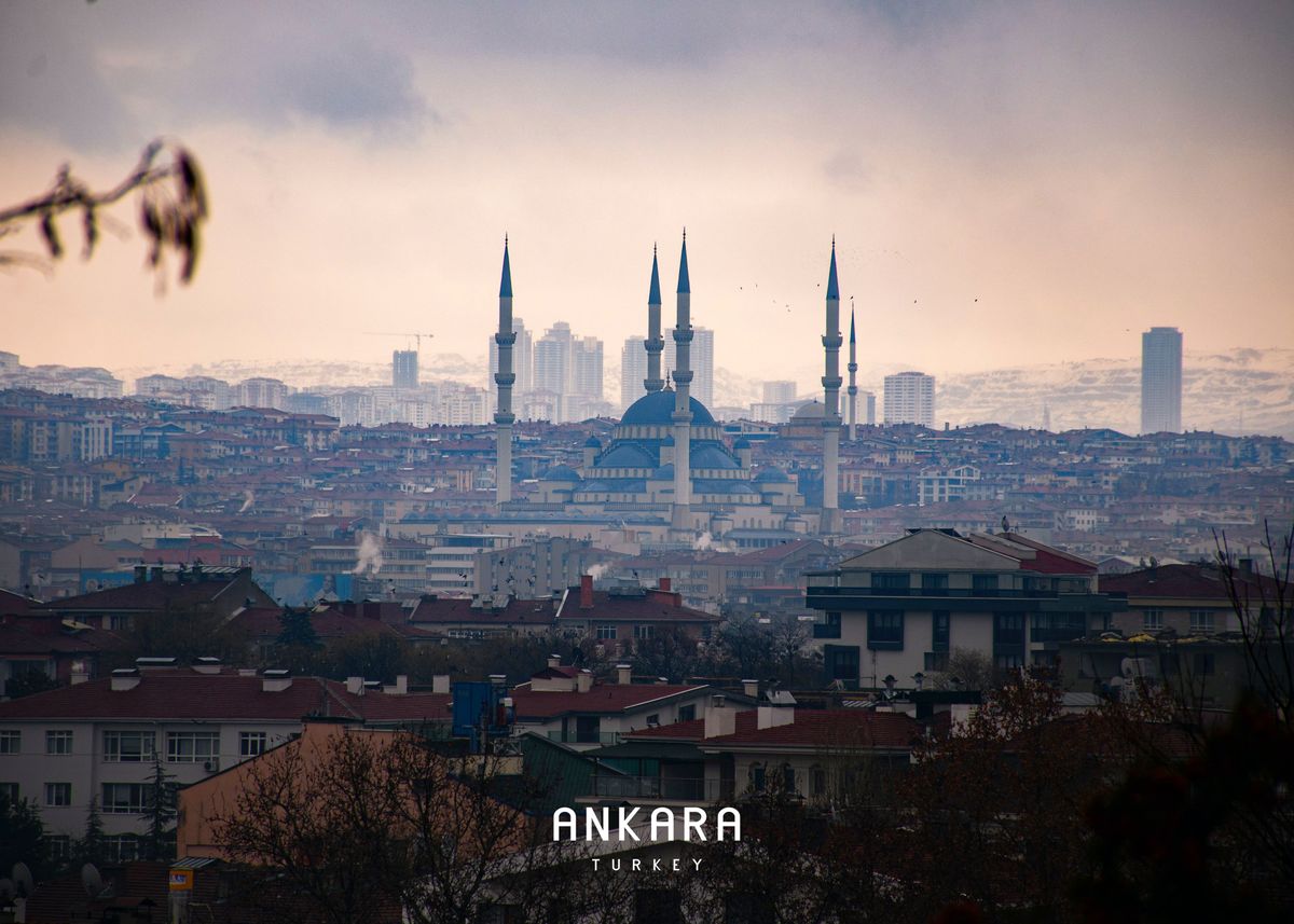 'Ankara ' Poster by Travel Addict | Displate