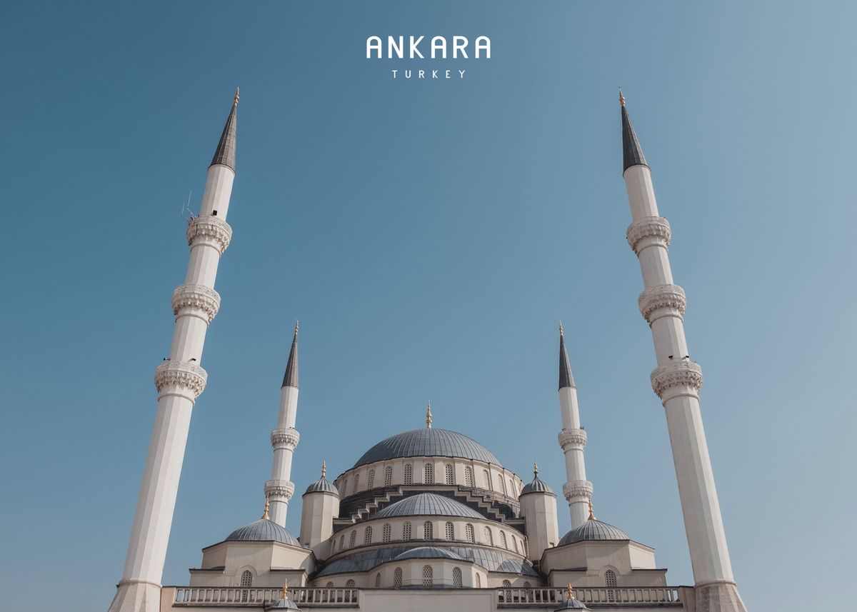 'Ankara ' Poster by Travel Addict | Displate