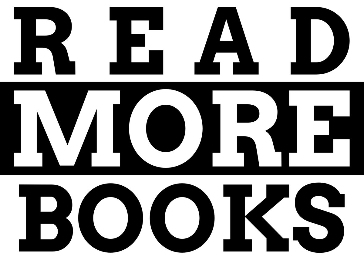 'Read More Books' Poster, picture, metal print, paint by NIZAM KHAN ...