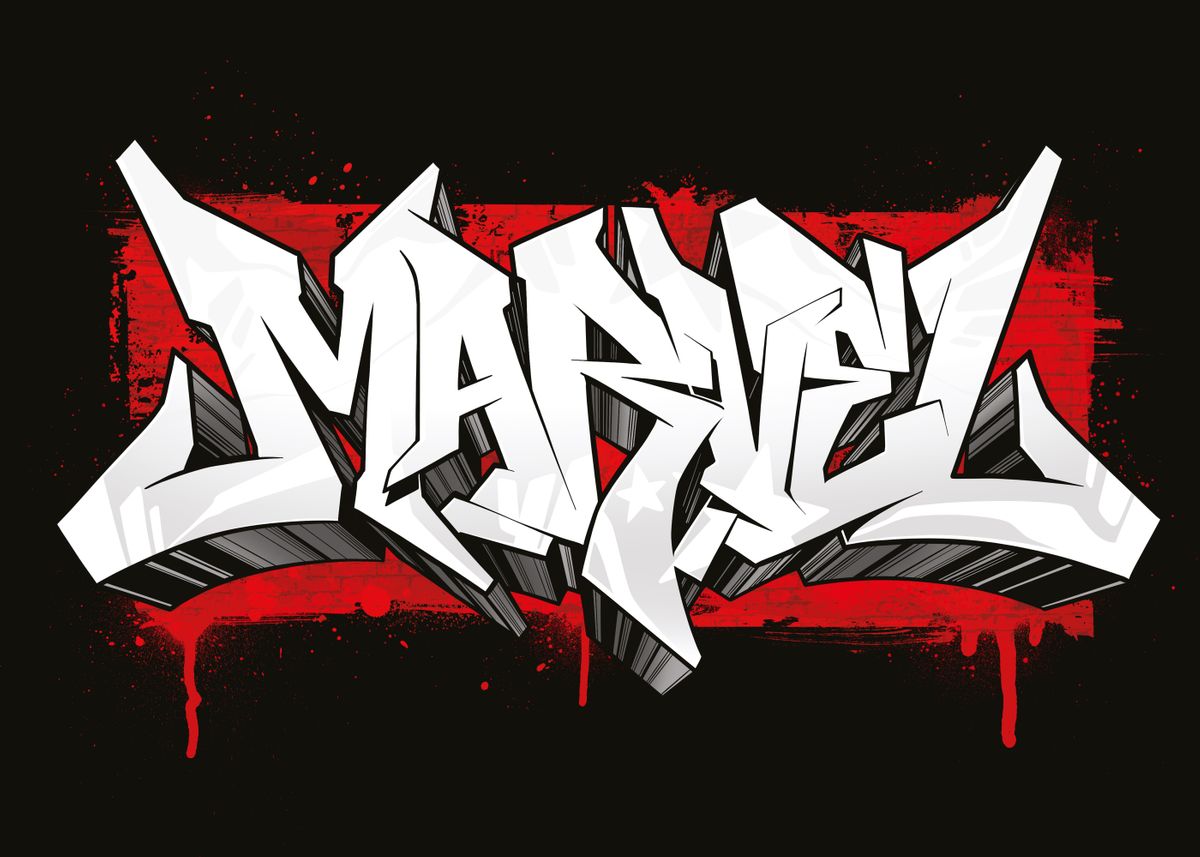 'Marvel Logo 6' Poster, picture, metal print, paint by Marvel | Displate