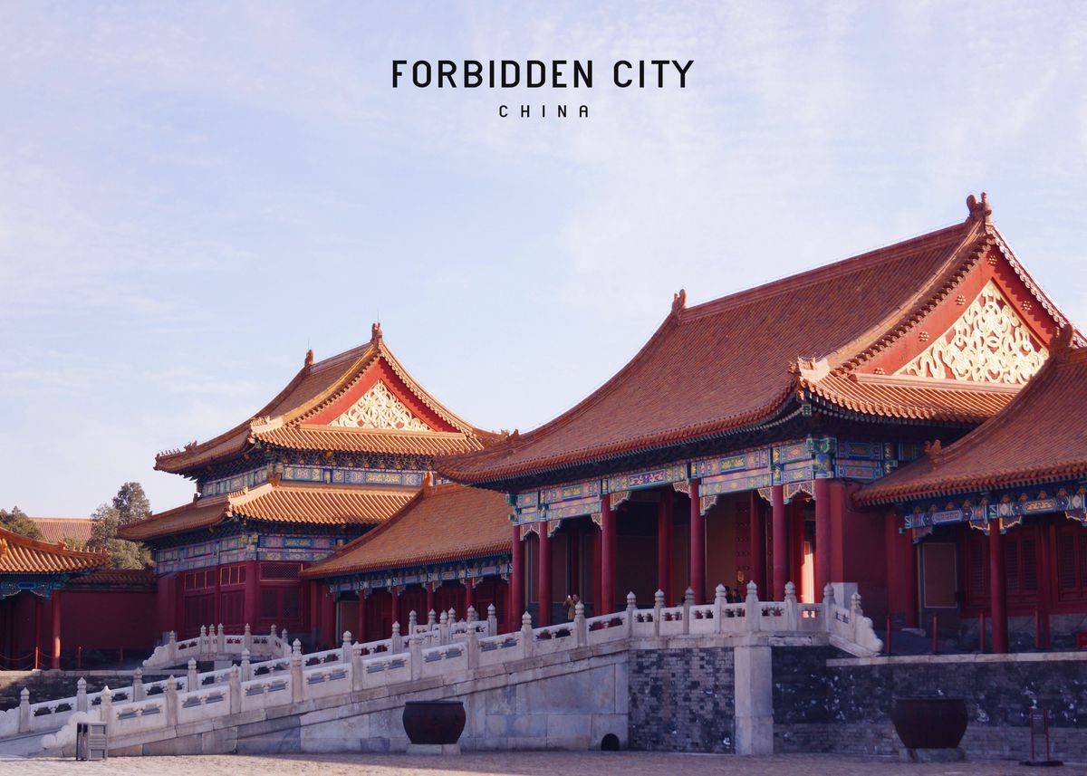 'Forbidden City ' Poster by Explore Universe | Displate