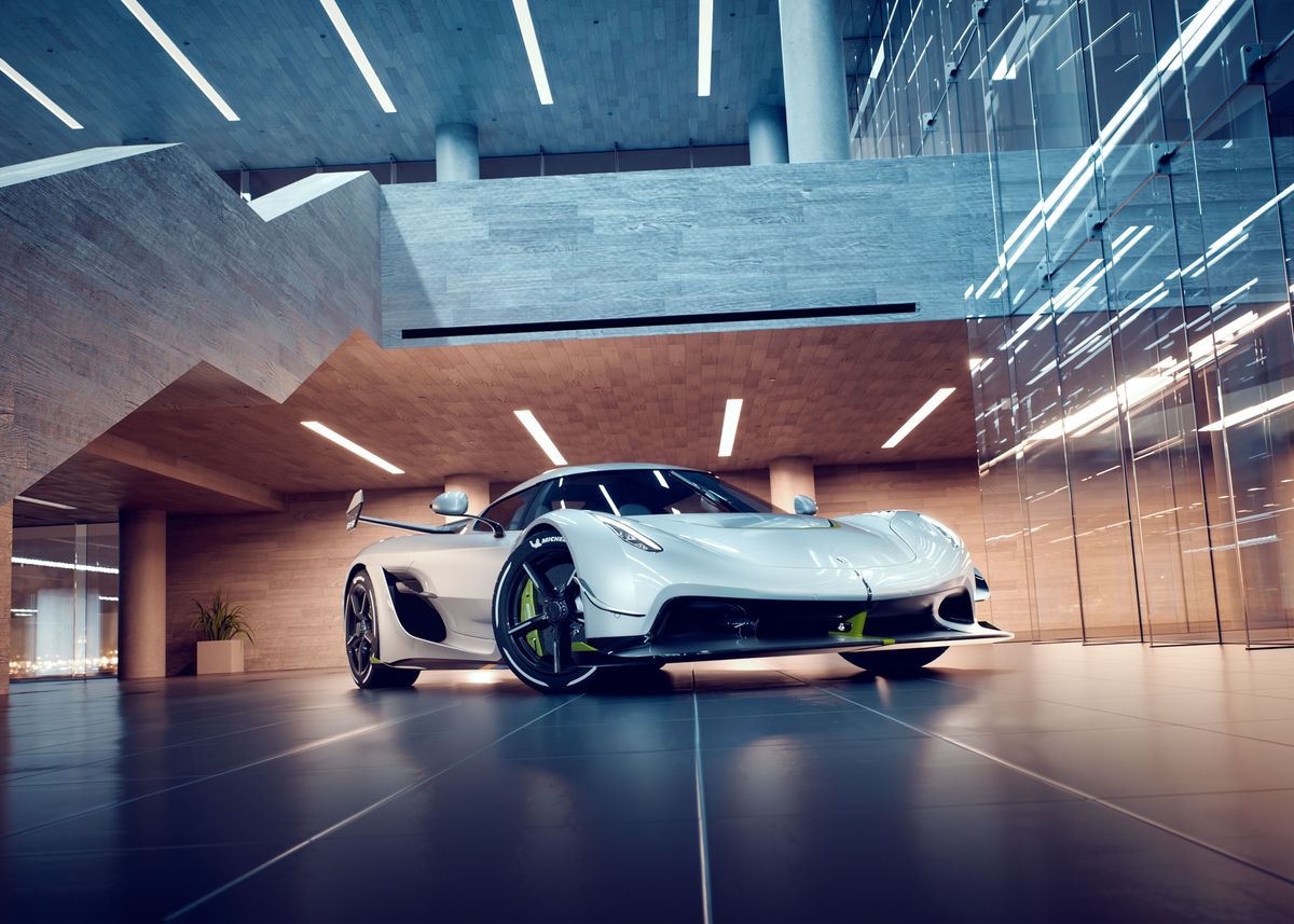 'koenigsegg jesko' Poster, picture, metal print, paint by Supri GTR ...