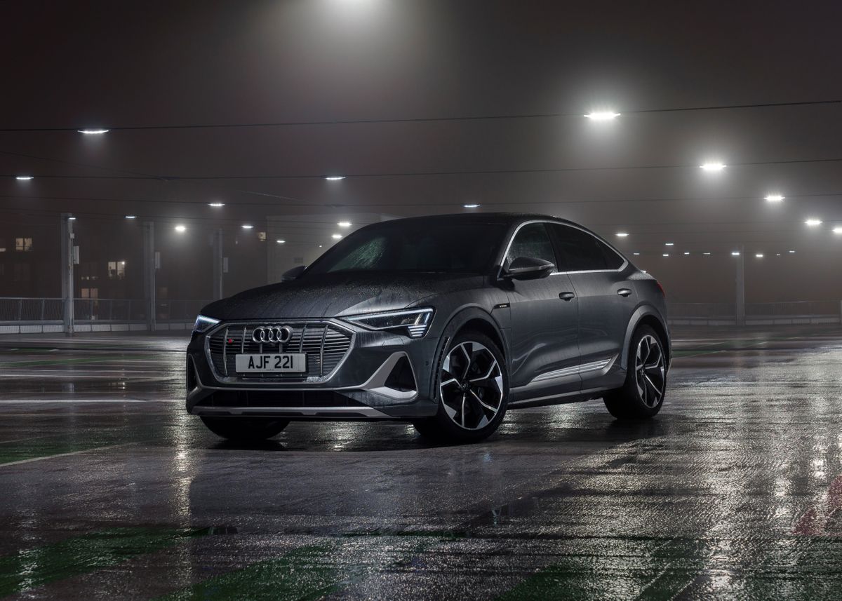 'Audi e Tron Sportback' Poster, picture, metal print, paint by Va Mitha ...
