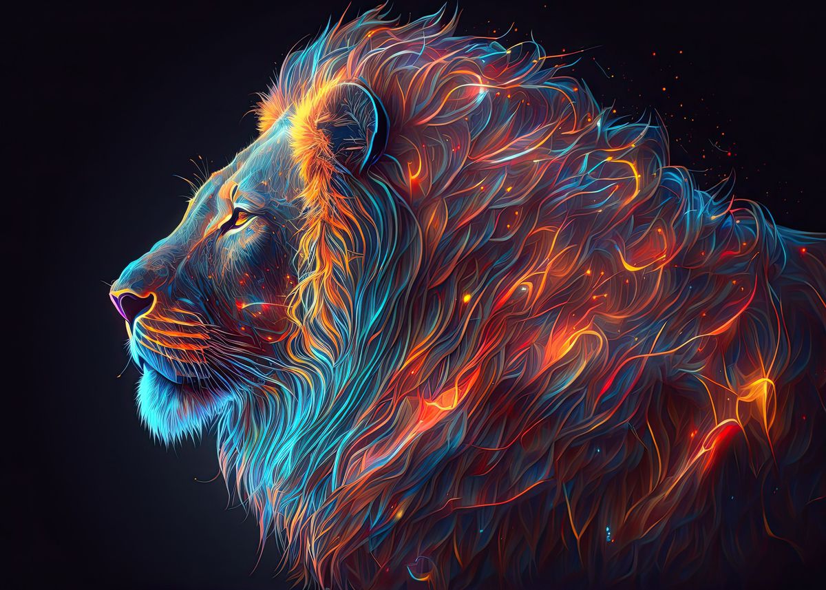 'Animals' Poster, picture, metal print, paint by Dais adamDai | Displate