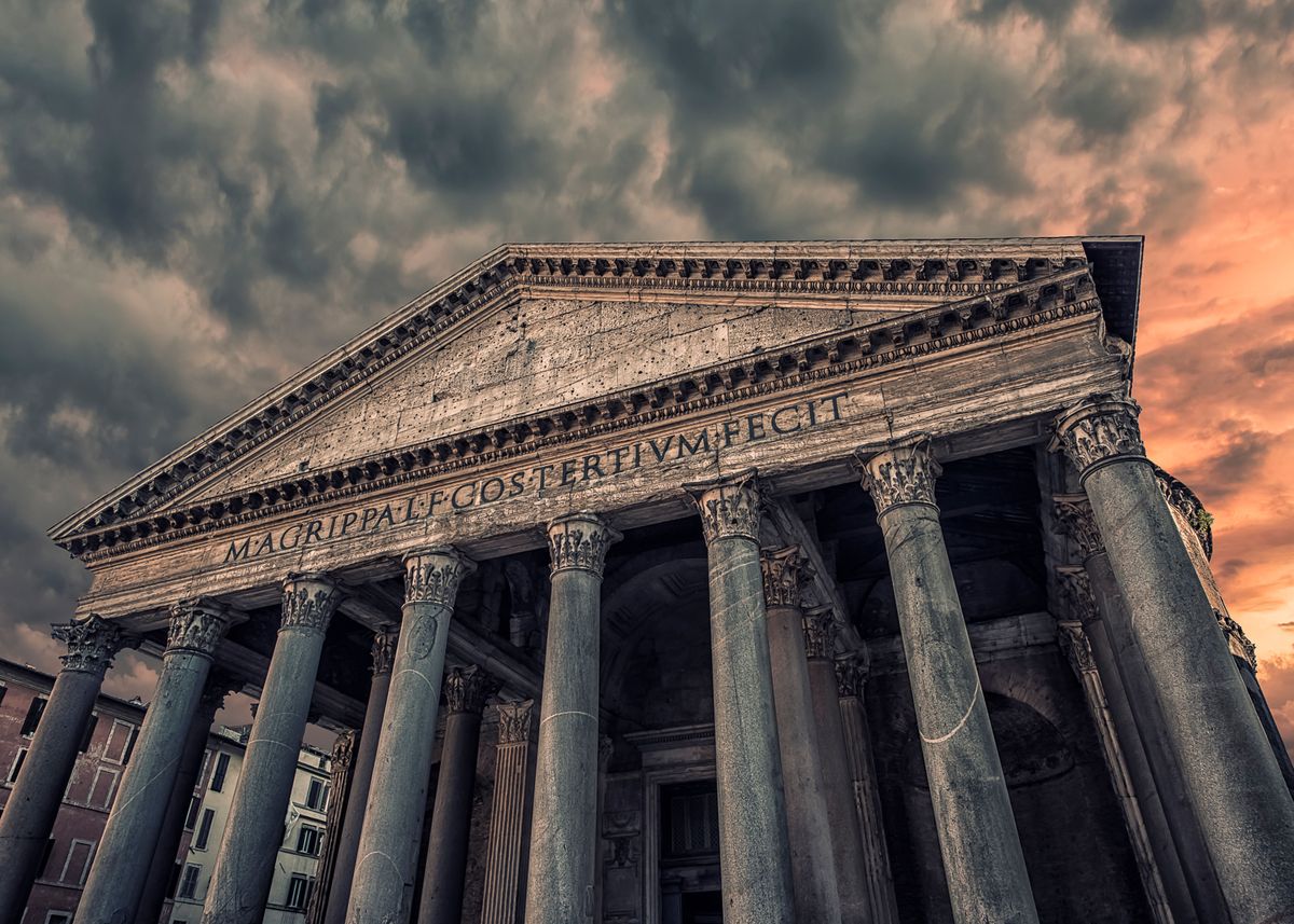 'Pantheon' Poster, picture, metal print, paint by Mango Art | Displate
