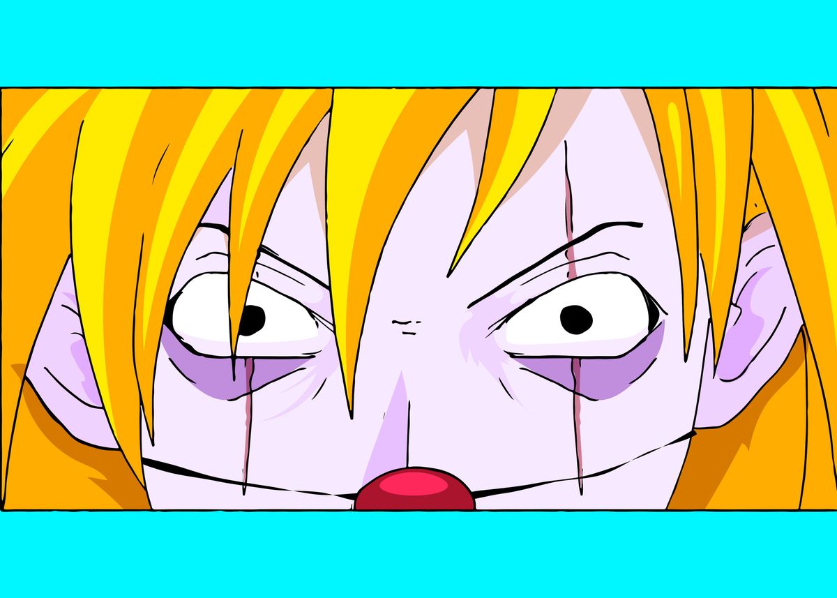 'Clowncore Aesthetic Clown' Poster, picture, metal print, paint by ...