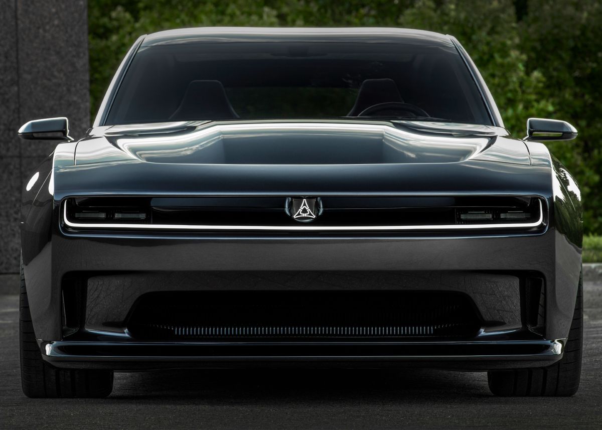 'Dodge Daytona' Poster, picture, metal print, paint by Va Mitha | Displate