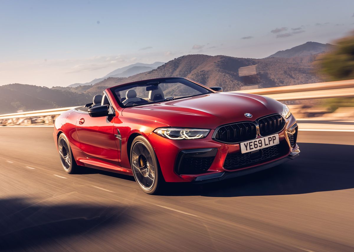 'BMW M8' Poster, picture, metal print, paint by Va Mitha | Displate