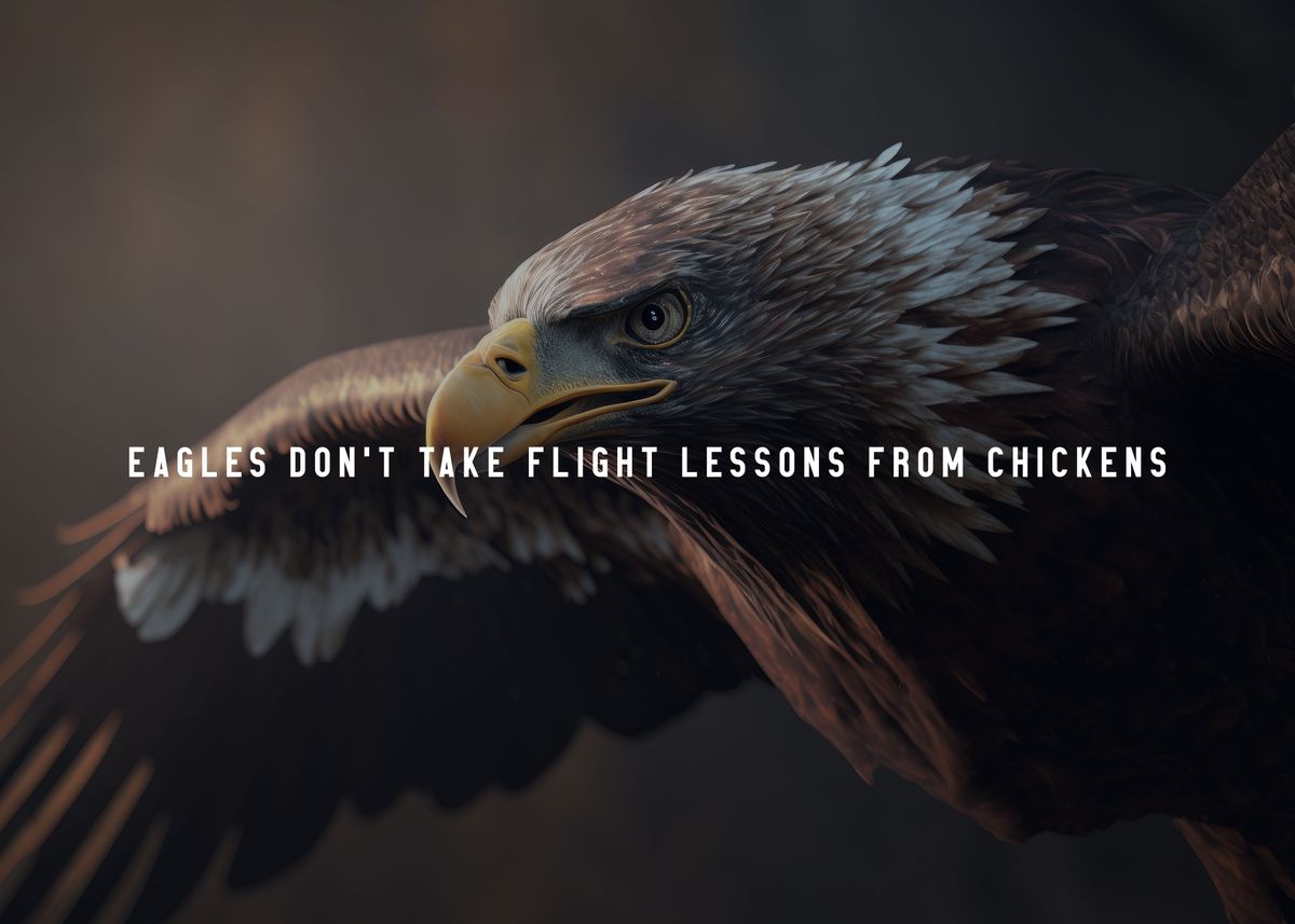 'Flight Lessons' Poster, picture, metal print, paint by Five Senses Art ...