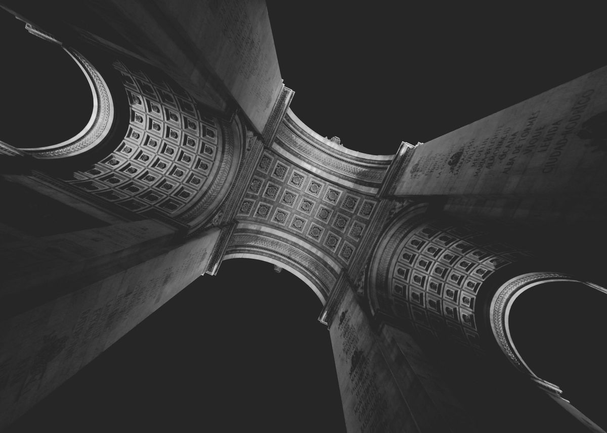 'Arc de Triomphe del Etoile' Poster by KrispyArt | Displate