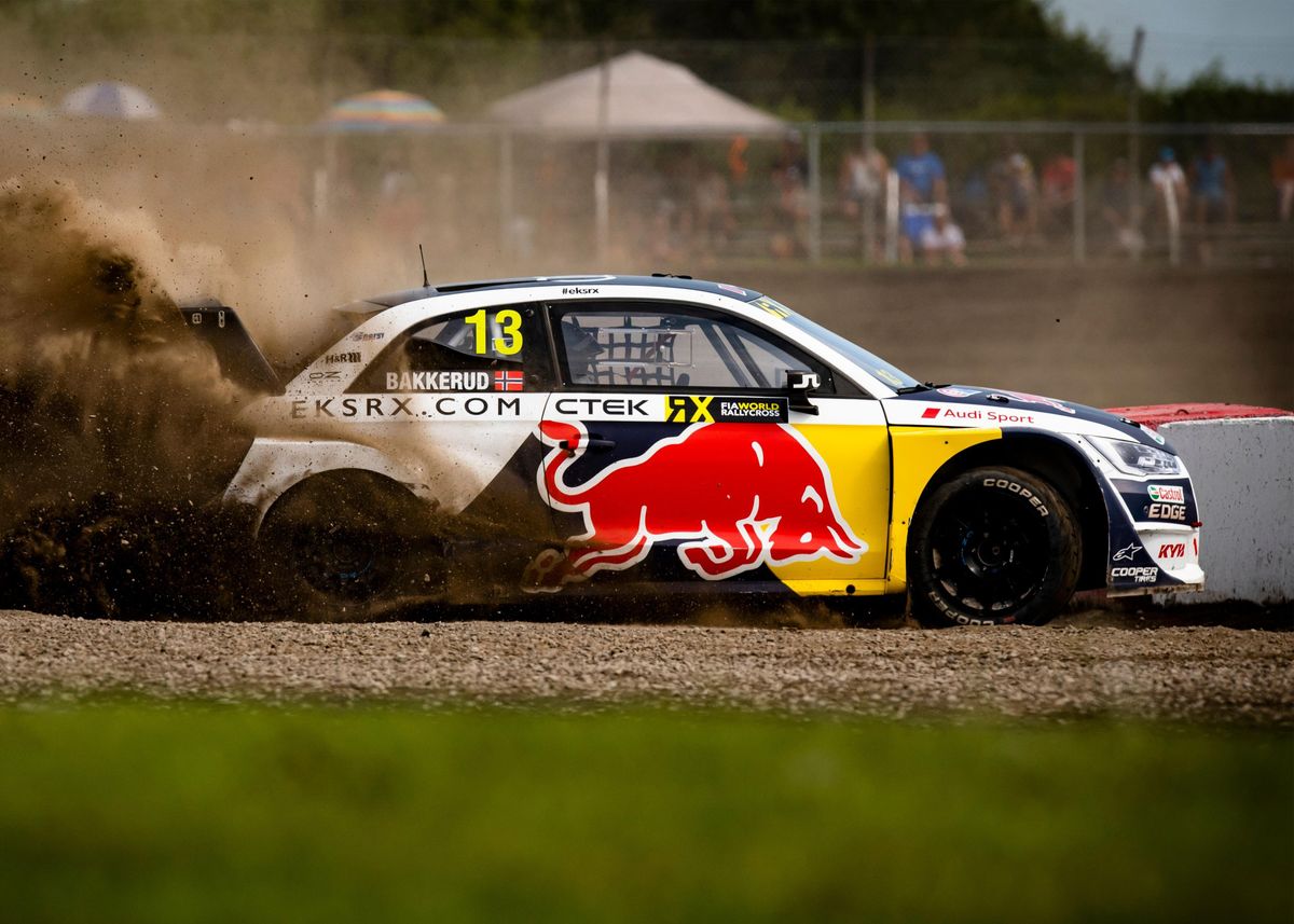 'Audi Rallycross' Poster, picture, metal print, paint by Monster Car ...