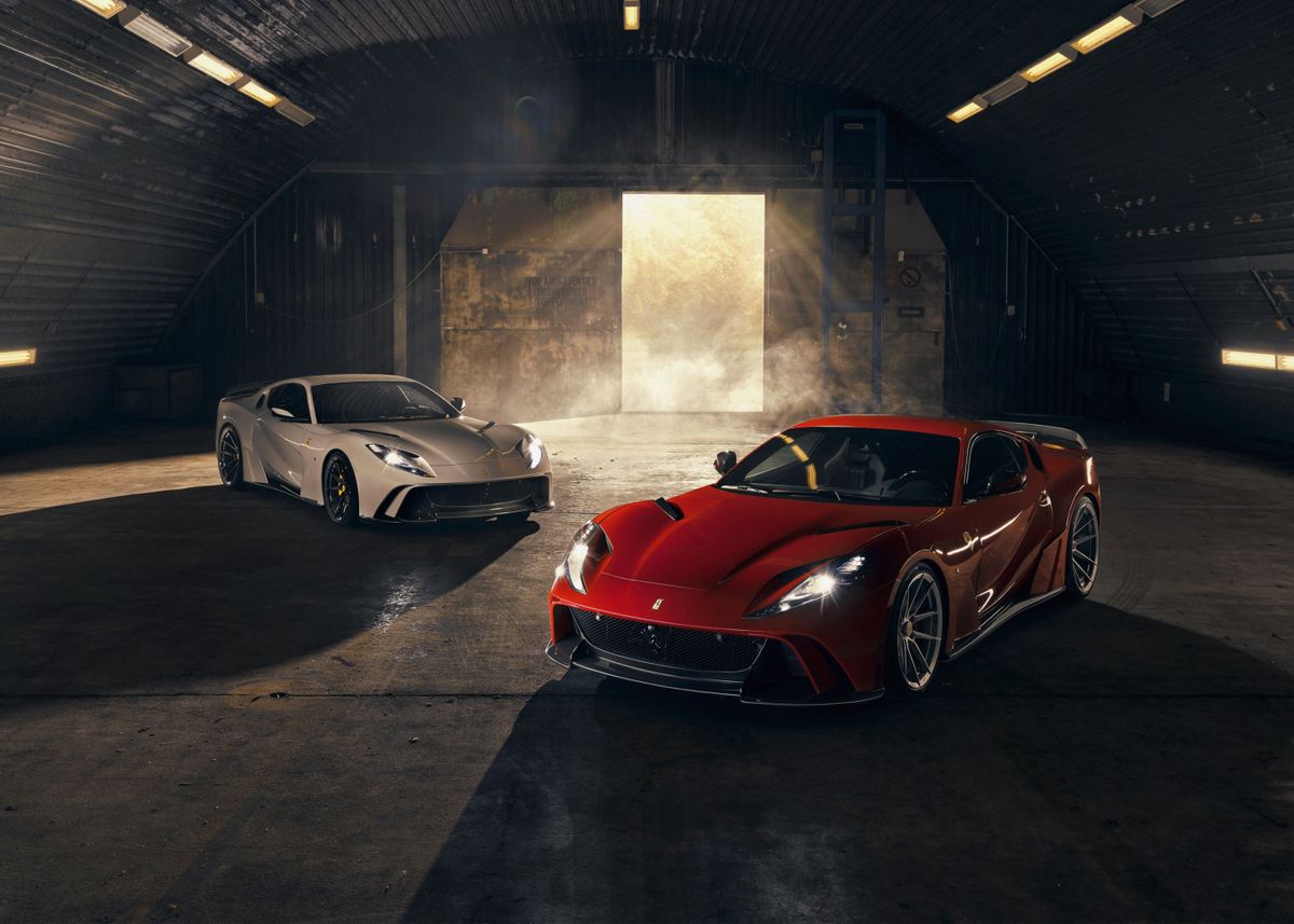 'Ferrari 812 Superfast' Poster, picture, metal print, paint by Va Mitha ...