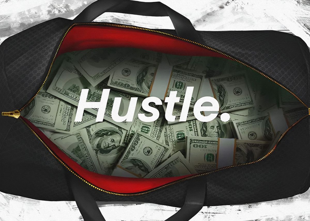 'Hustle' Poster, picture, metal print, paint by Conceptual Photography ...