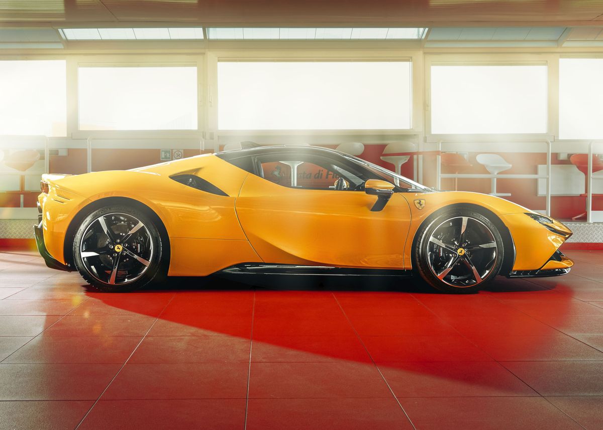 'Ferrari SF90 Stradale' Poster by Va Mitha | Displate