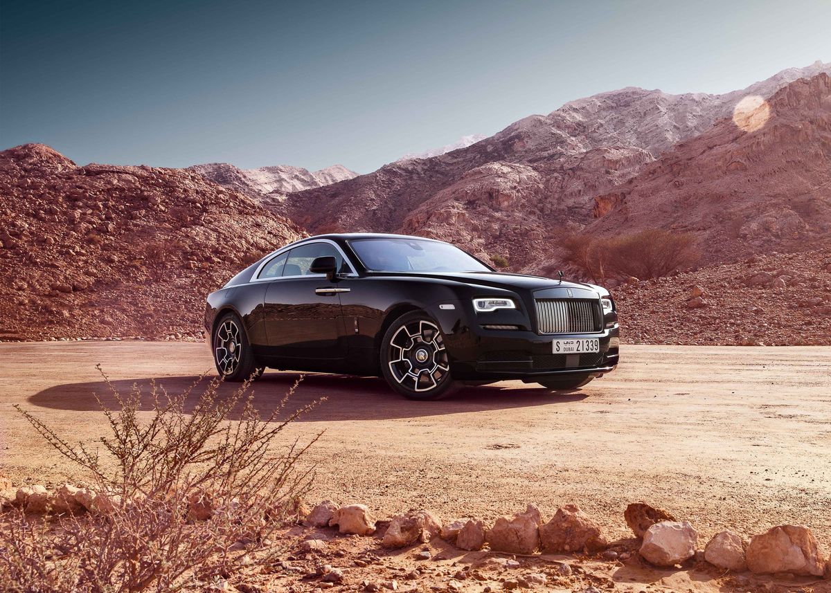 'Rolls Royce Wraith' Poster, picture, metal print, paint by Supri GTR ...