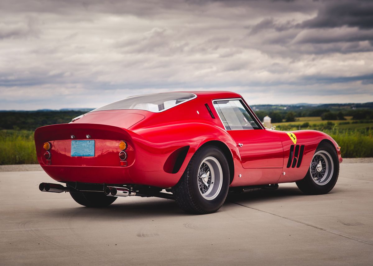 'Ferrari 250 GTO' Poster, picture, metal print, paint by Va Mitha ...