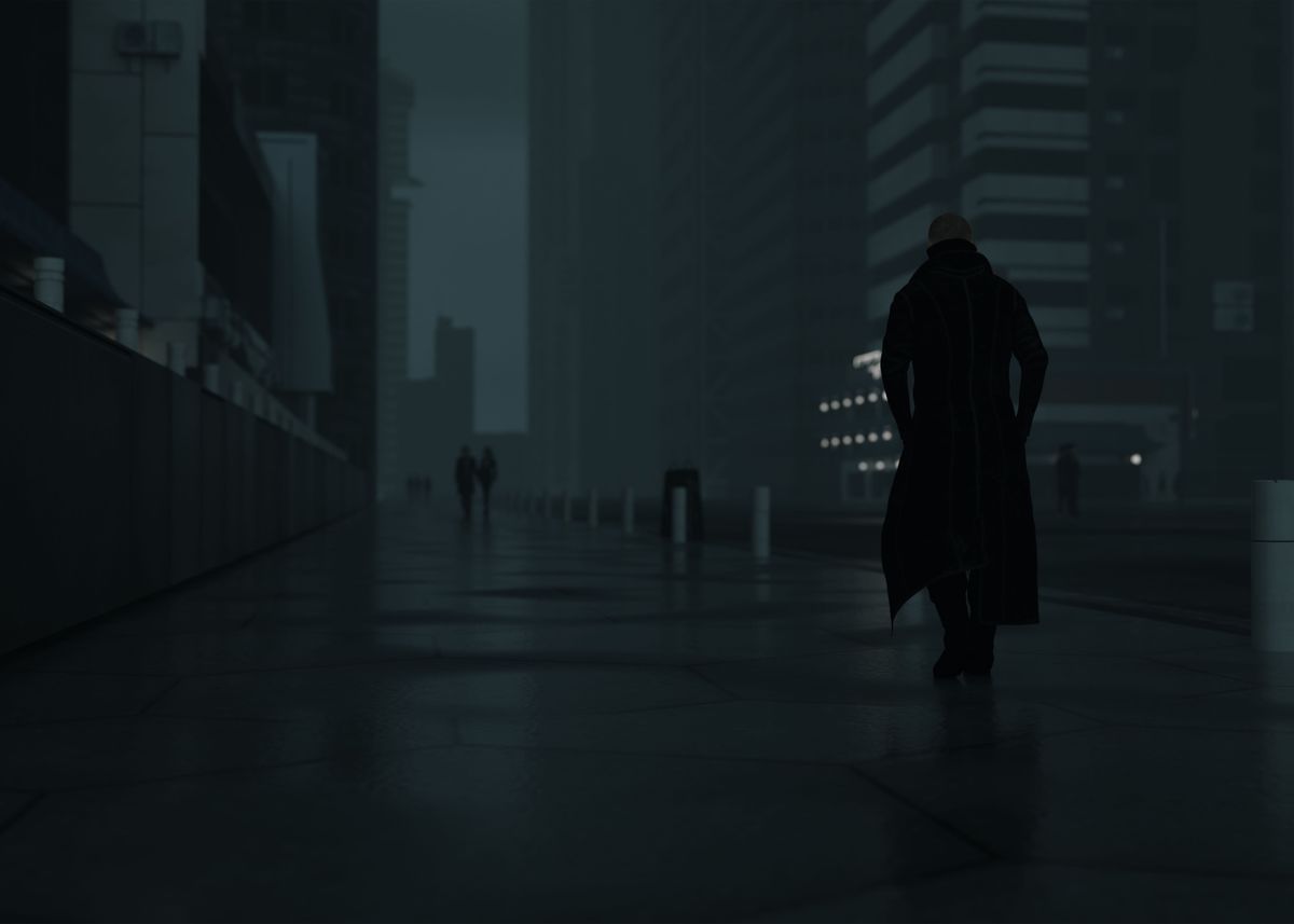 'The Walk Alone' Poster, picture, metal print, paint by L O N Ξ W O L F ...