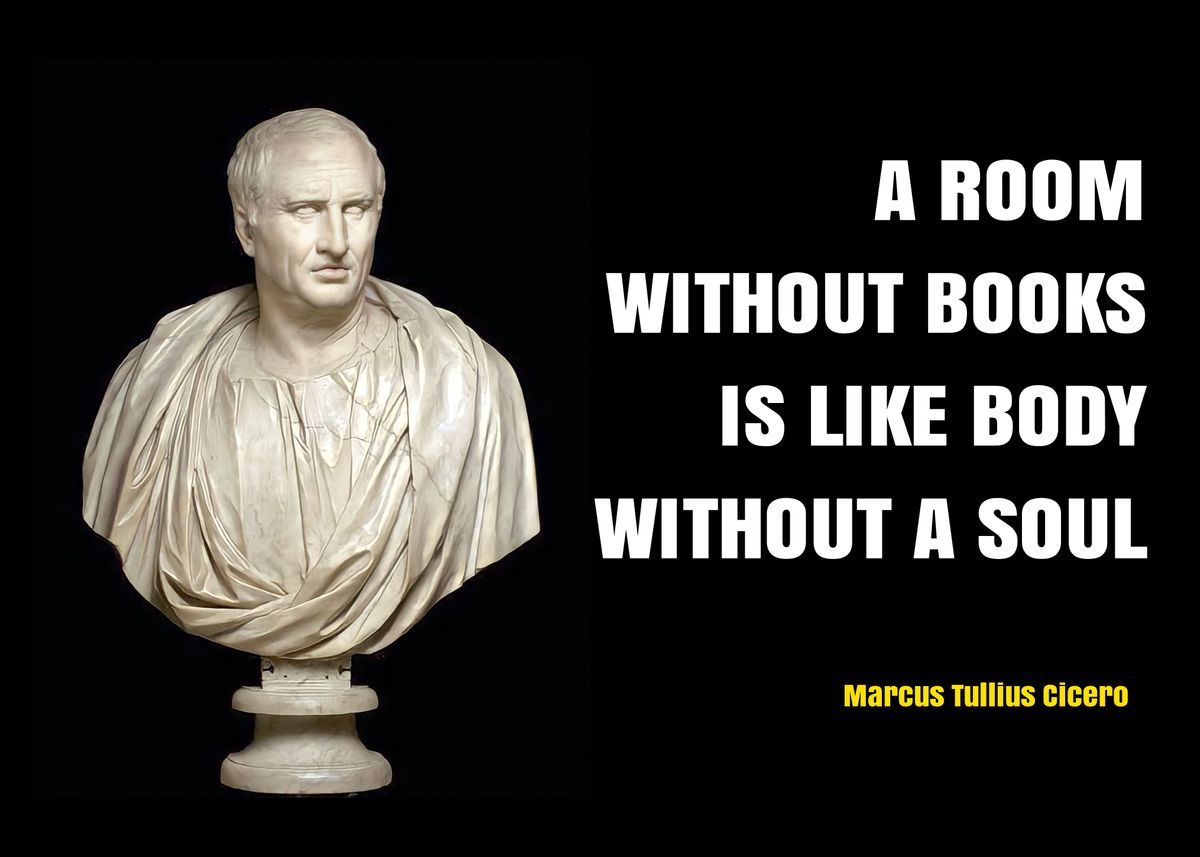 'Marcus Quotes' Poster, picture, metal print, paint by Angela Kawai ...