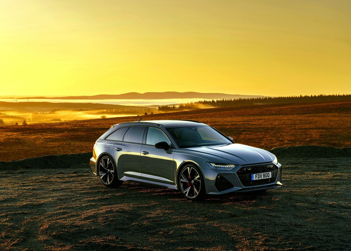 'Audi RS6 Avant' Poster, picture, metal print, paint by Erikk act ...