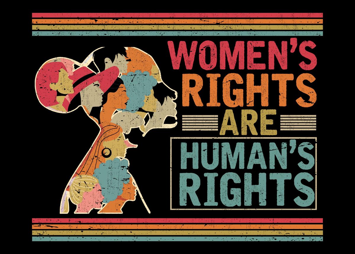 'Womens Humans Rights' Poster, picture, metal print, paint by ...