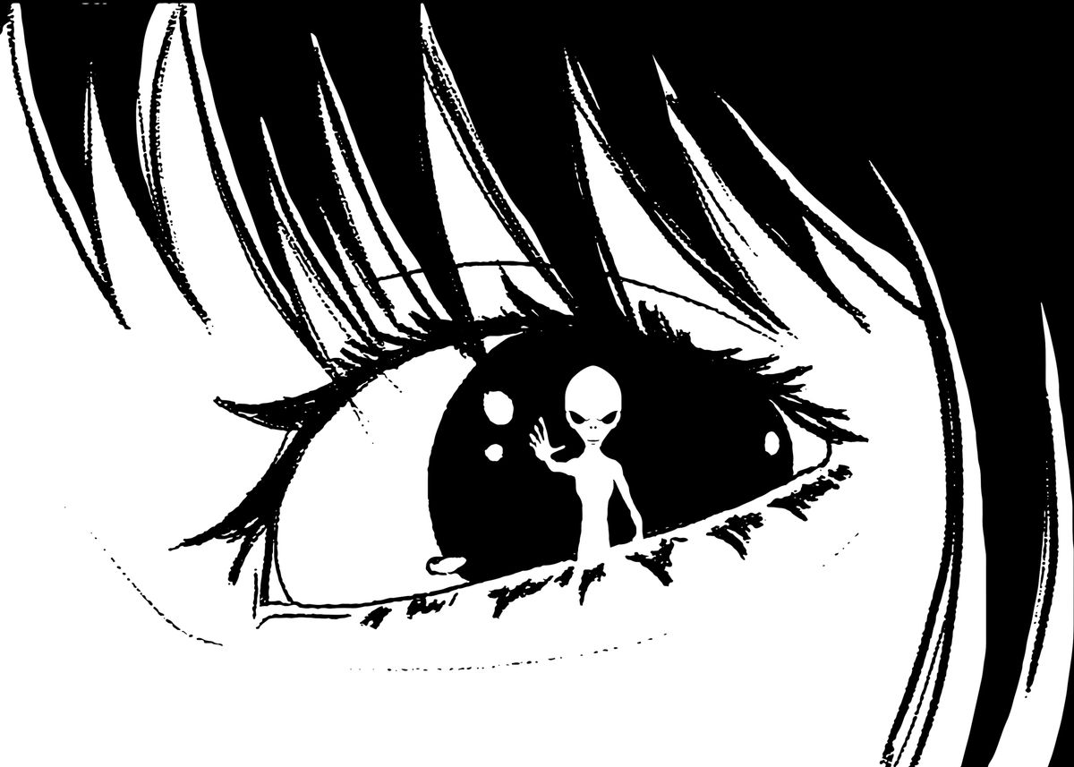 'Cryptidcore Aesthetic' Poster, picture, metal print, paint by ...