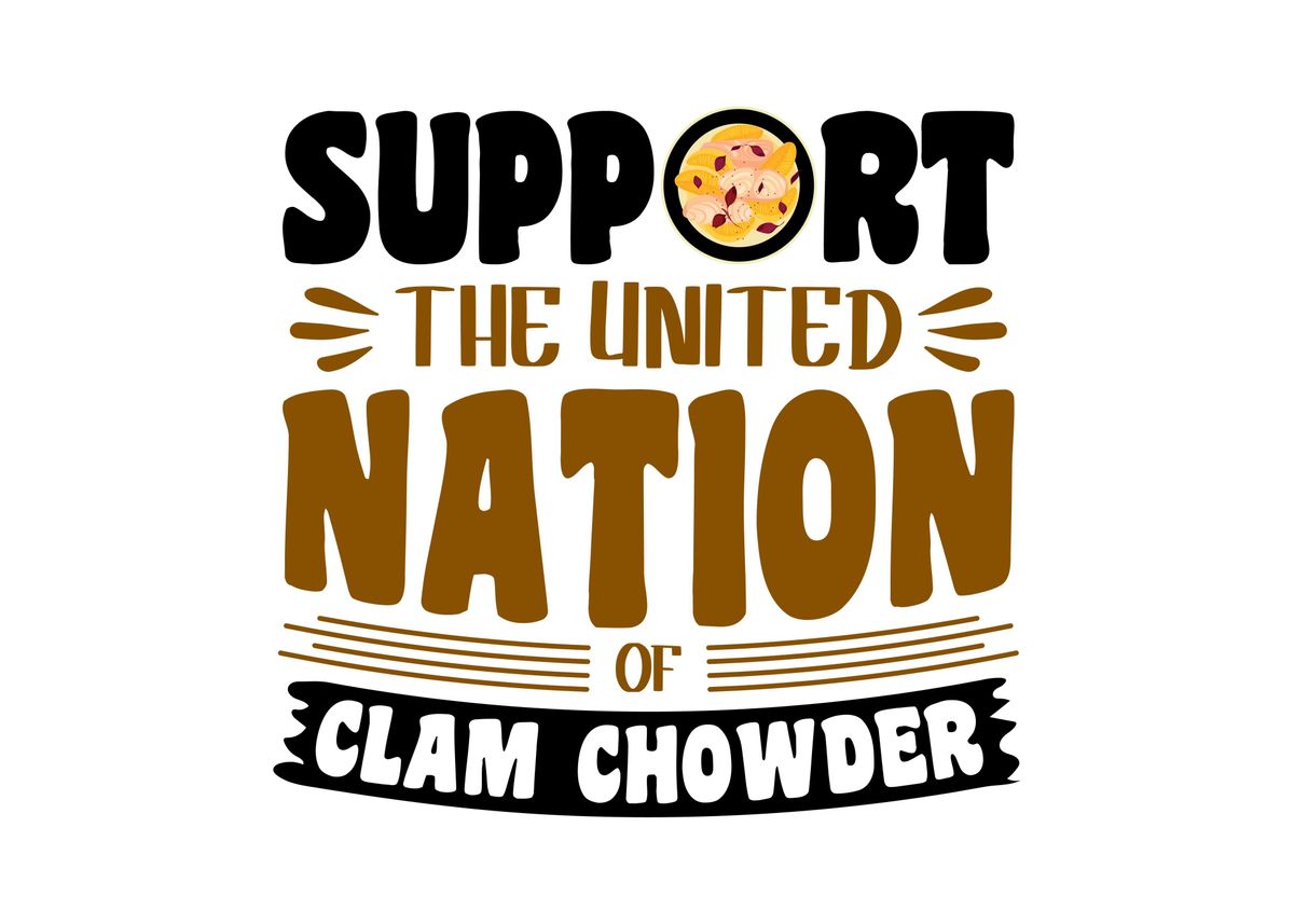 'Clam Chowder' Poster, picture, metal print, paint by Sebastian Wünsche ...