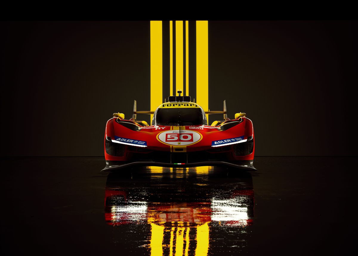 'Ferrari 499P' Poster by simple man | Displate