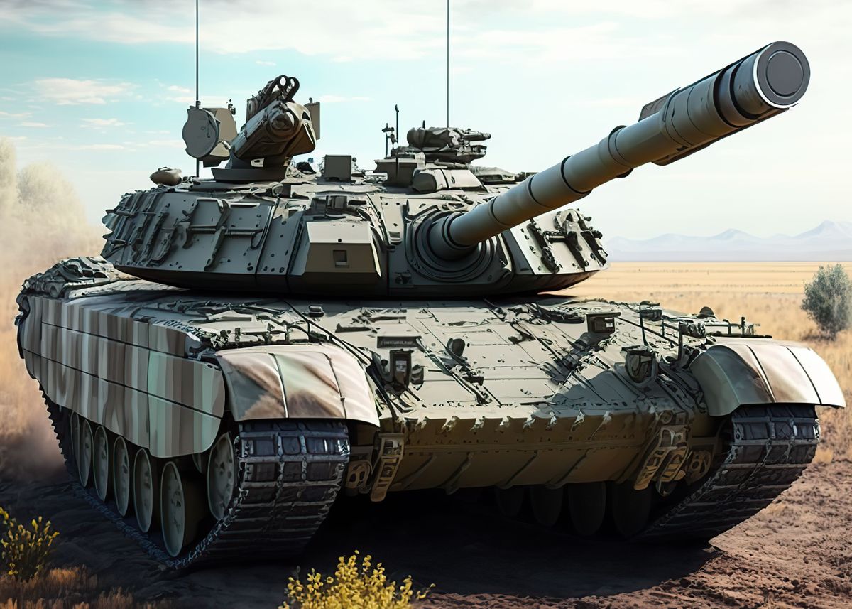 'Tanks' Poster, picture, metal print, paint by Yannis Denton | Displate