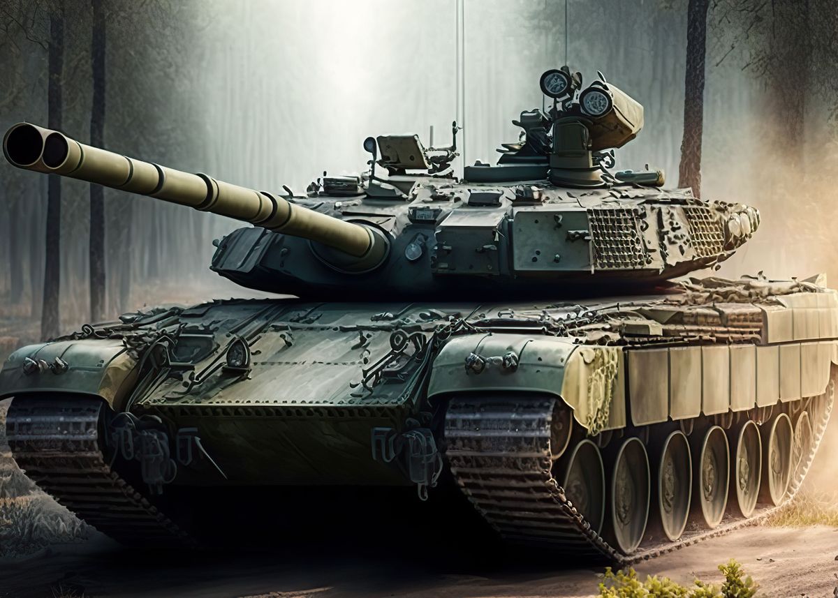 'Tanks' Poster, picture, metal print, paint by Yannis Denton | Displate