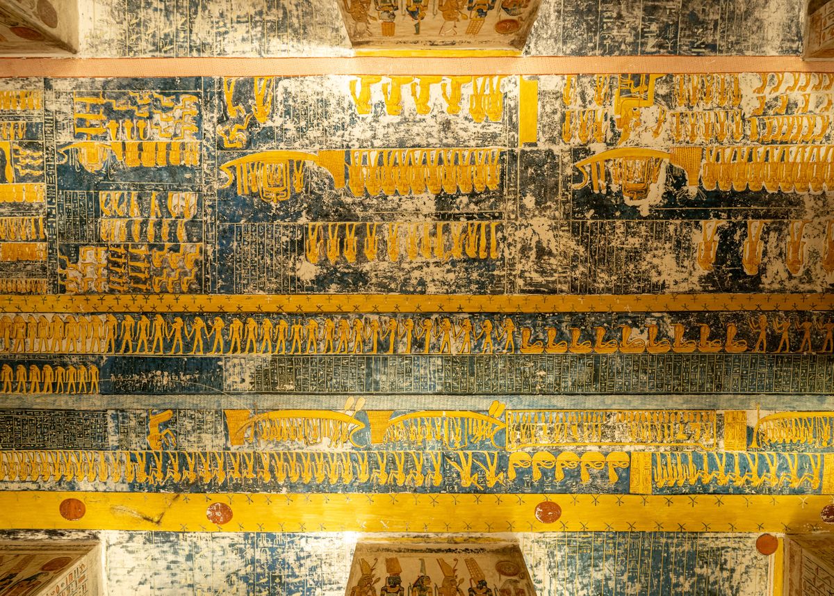 'Ancient Egyptian Tomb' Poster, picture, metal print, paint by Done4 ...