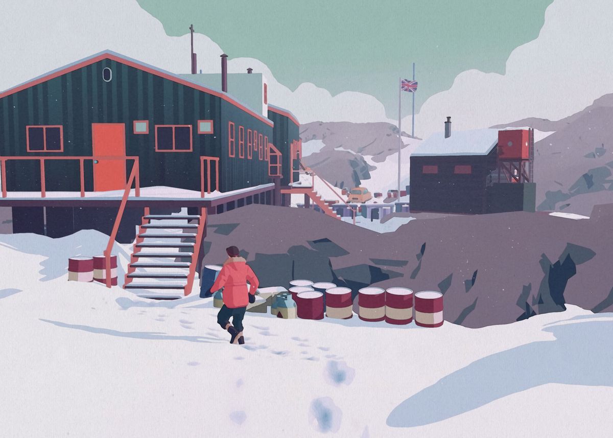 'Cold War' Poster, picture, metal print, paint by 11 bit studios | Displate