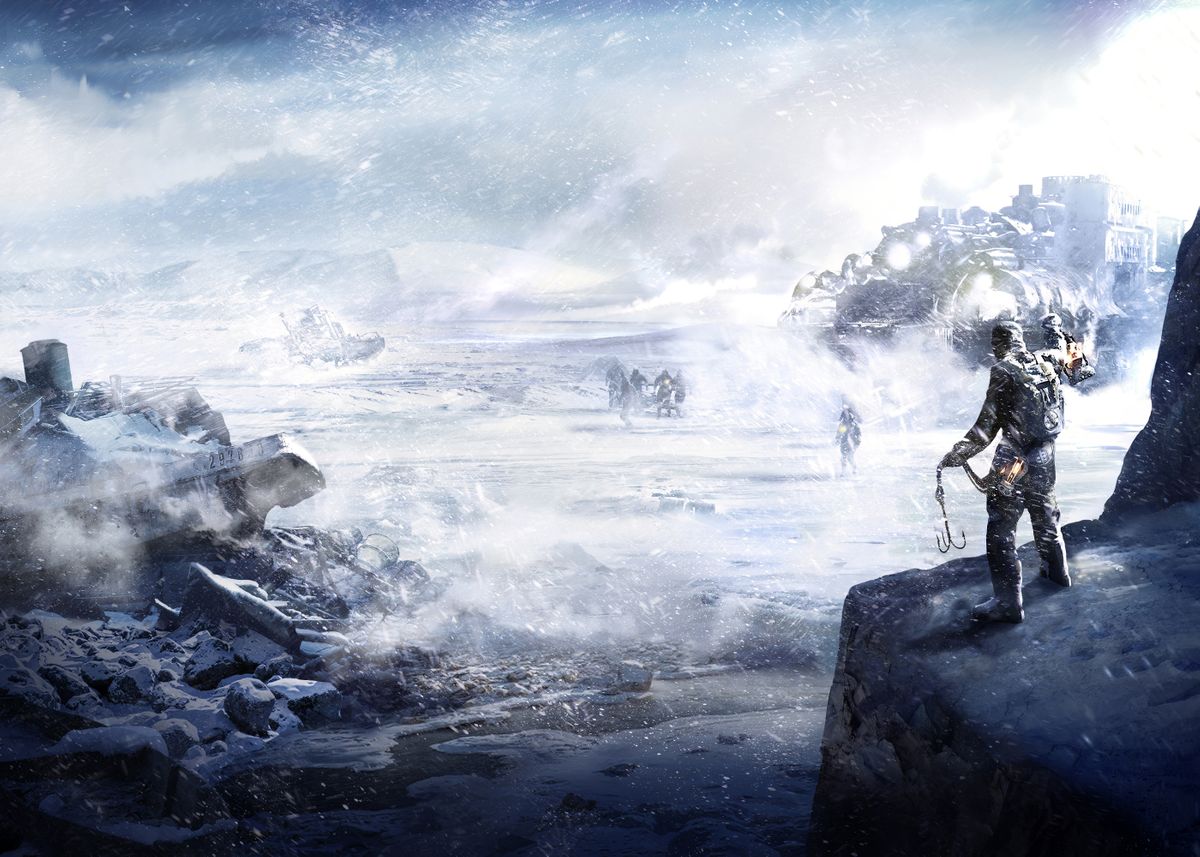 'Blizzard' Poster, picture, metal print, paint by 11 bit studios | Displate