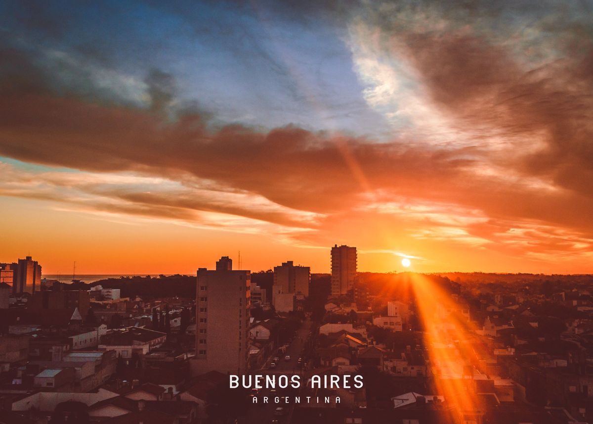 'Buenos Aires ' Poster, picture, metal print, paint by Big City | Displate