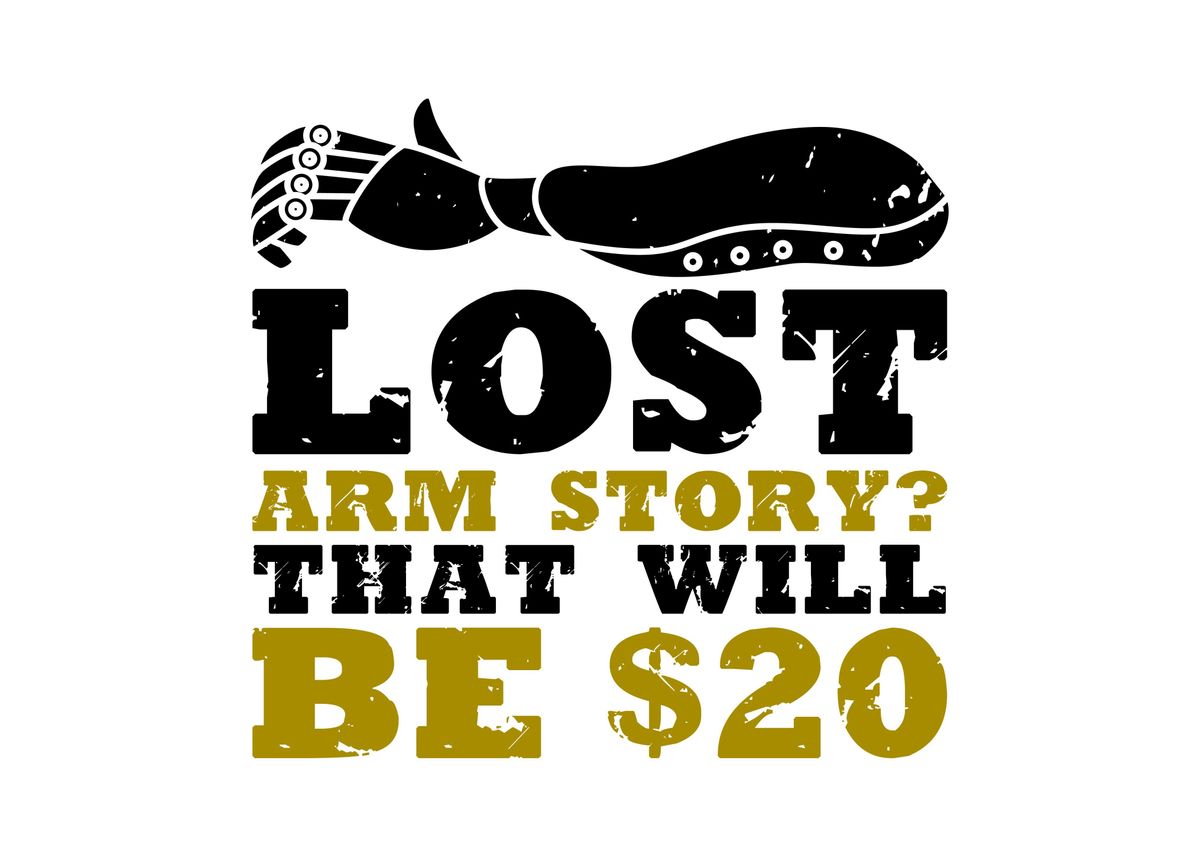 'Arm Amputee' Poster, picture, metal print, paint by Sebastian Wünsche ...