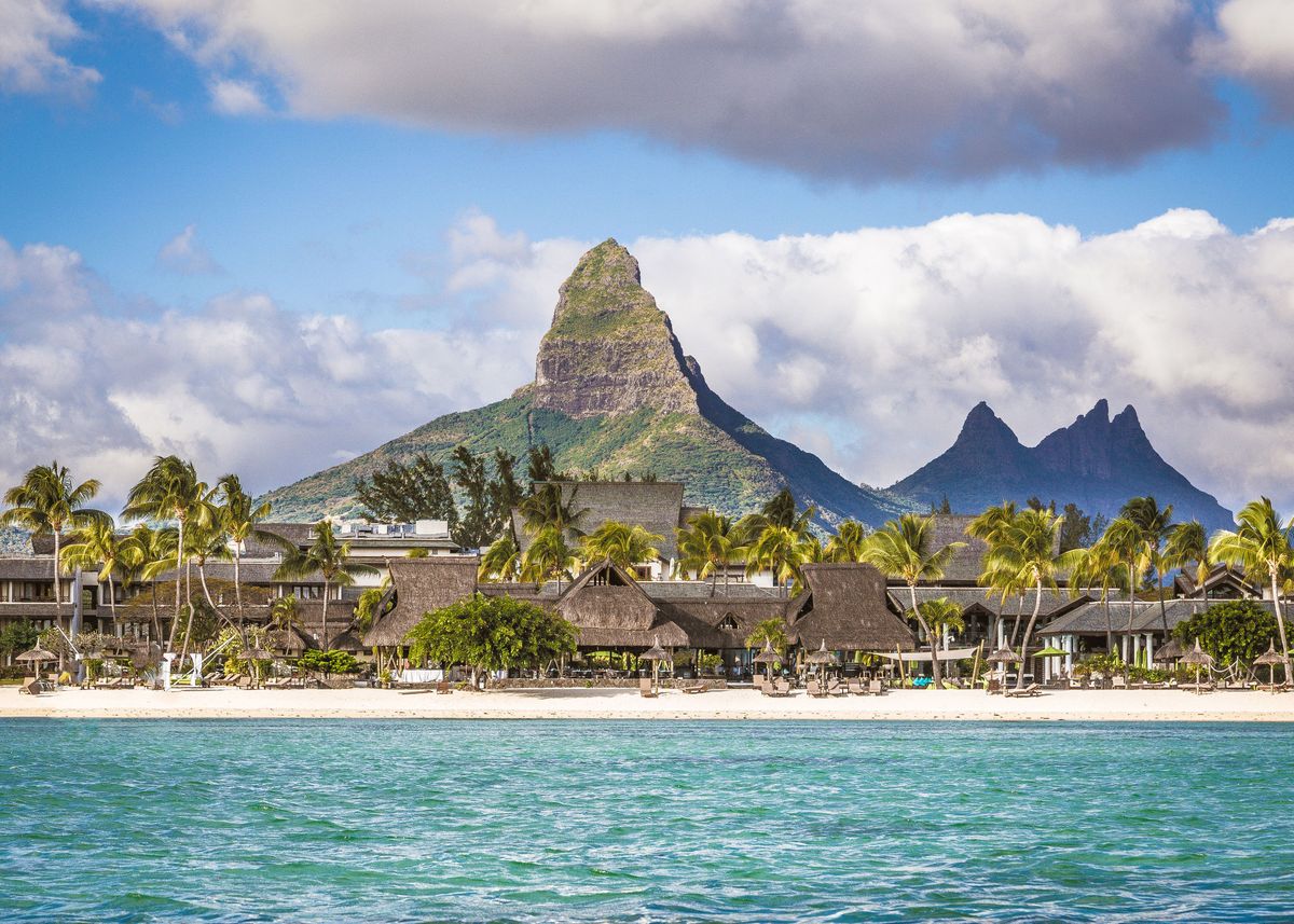 'Flic En flac Mauritius' Poster, picture, metal print, paint by Nils ...