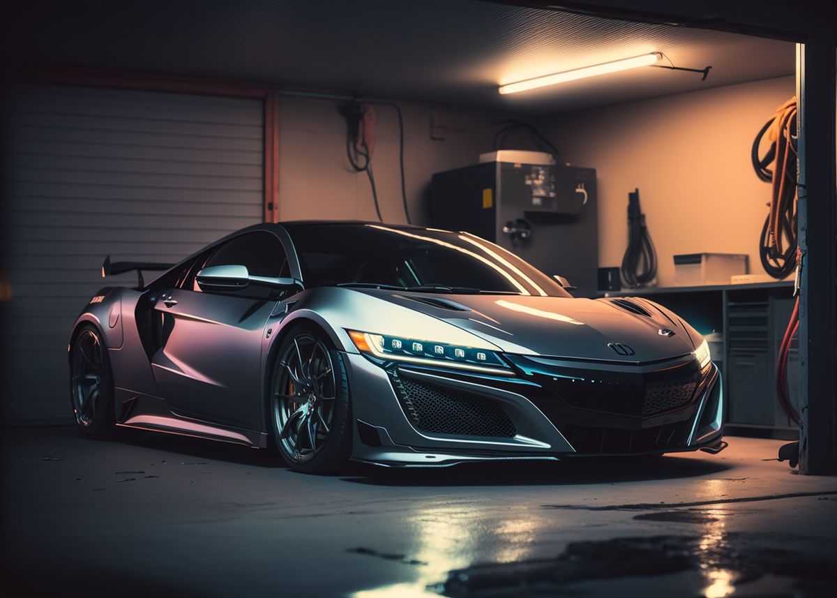 'Acura NSX' Poster by Zukato | Displate