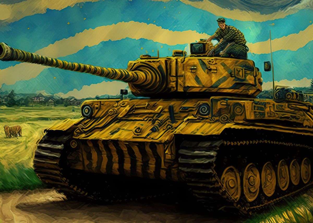 'World of tanks ' Poster, picture, metal print, paint by Yannis Denton ...