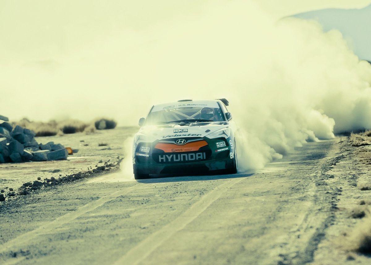 'Hyundai' Poster by jack li | Displate