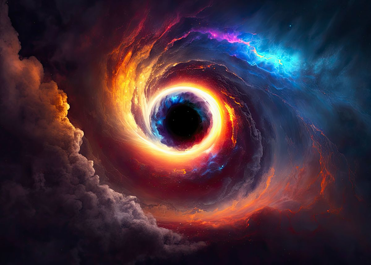 'Enter a New Dimension' Poster, picture, metal print, paint by KyzArt ...