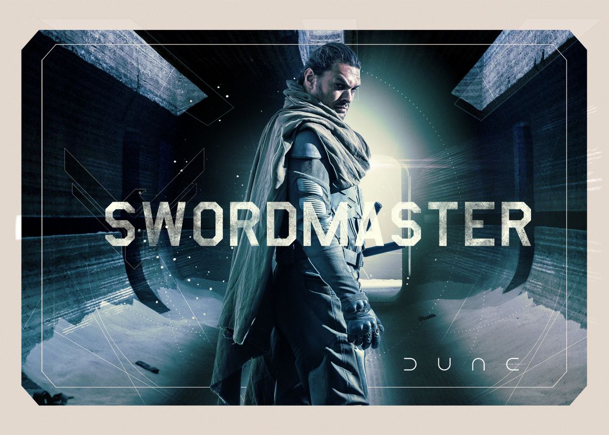 'Swordmaster of the Ginaz' Poster, picture, metal print, paint by Dune ...