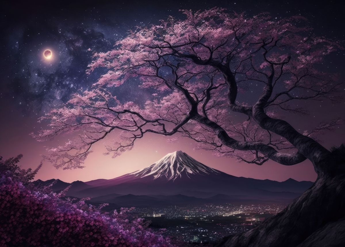 'Fantastical Scenery' Poster, picture, metal print, paint by KyzArt ...