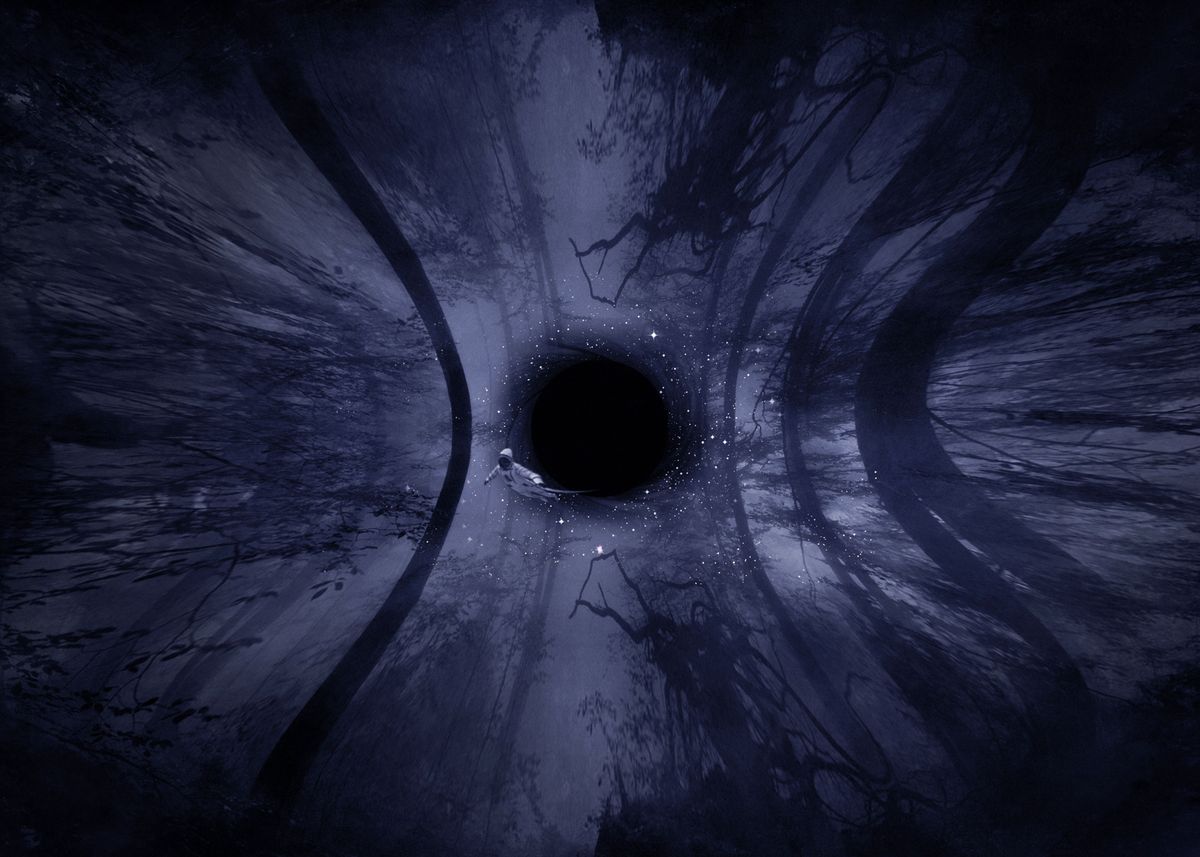 'The Hole' Poster, picture, metal print, paint by Daniele Carbini ...