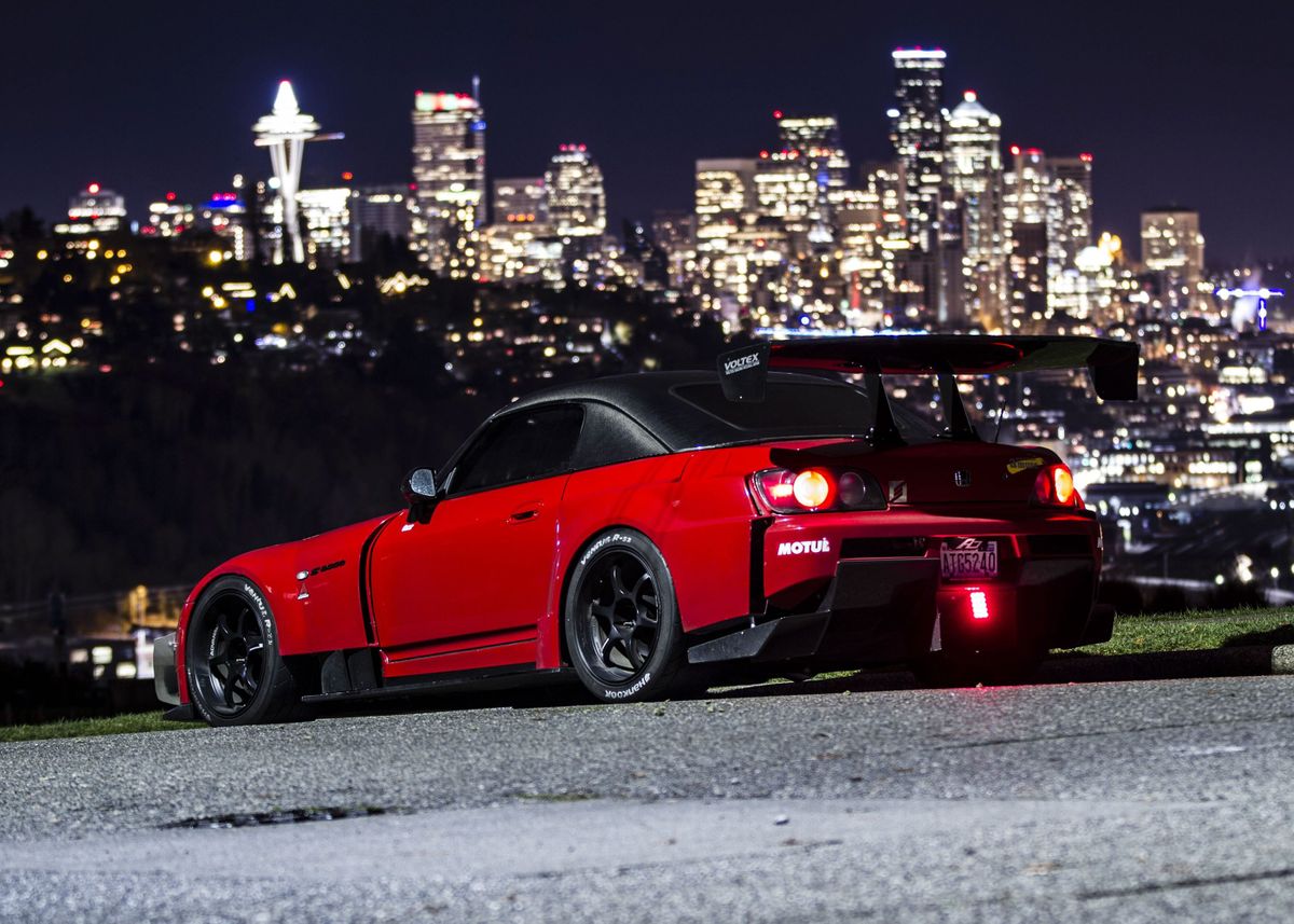 'honda s2000' Poster, picture, metal print, paint by Sport Cars | Displate