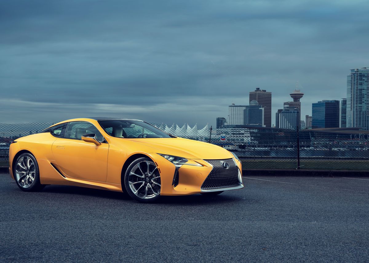 'Lexus LC 500' Poster, picture, metal print, paint by Indi Creator ...