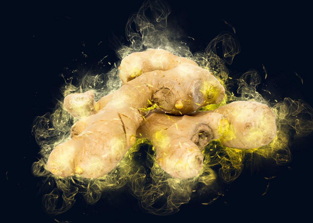 'ginger smoke' Poster by TheGolden Hand | Displate