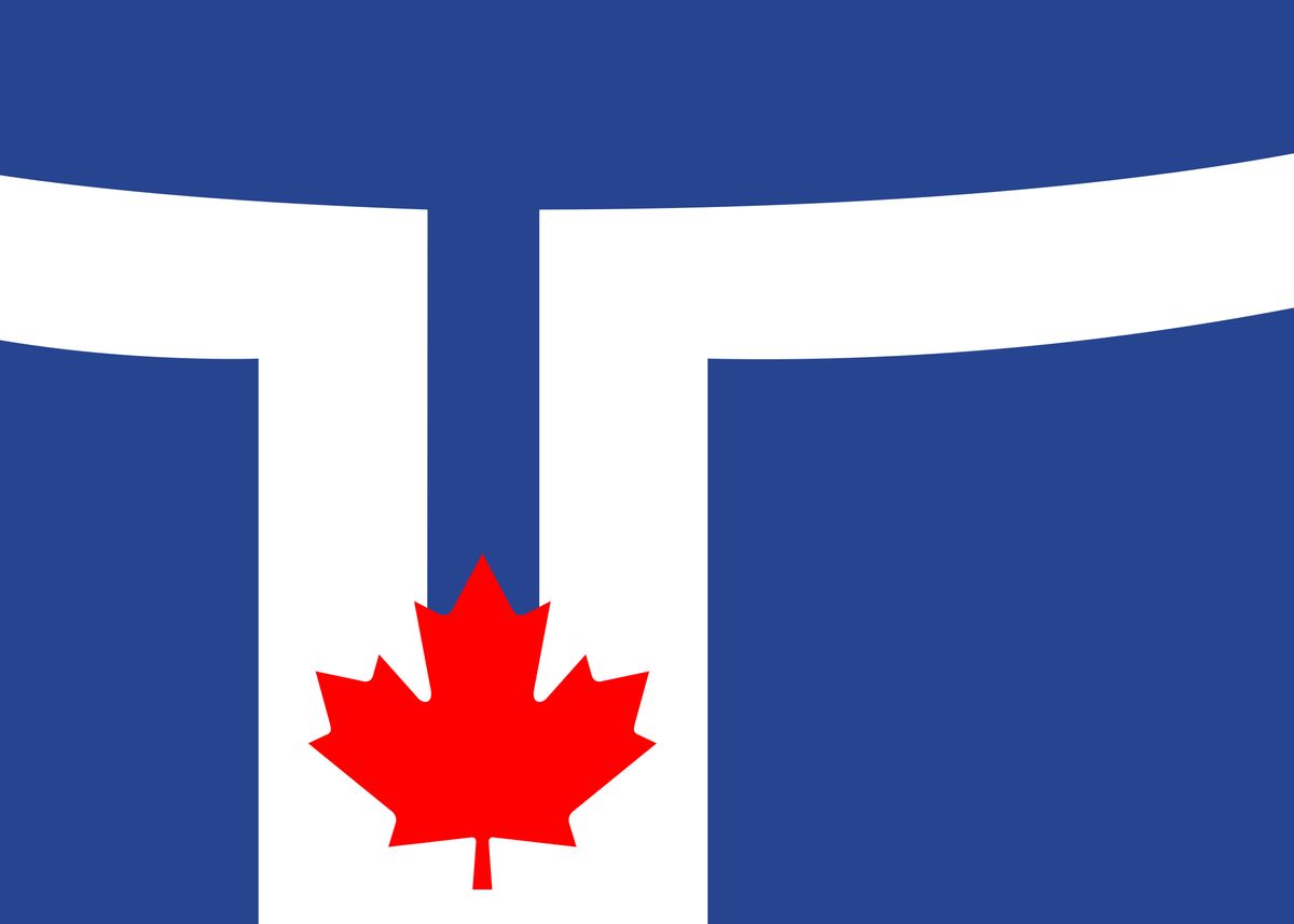 'Toronto City Flag' Poster, picture, metal print, paint by Bruce ...